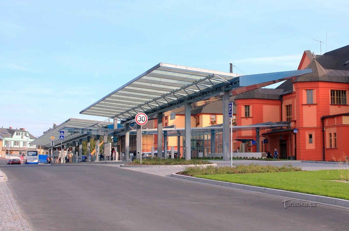 Česká Třebová - autobusové nádraží