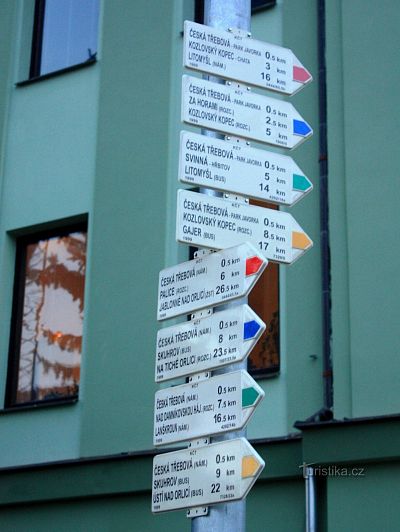 Česká Třebová - autobusové nádraží