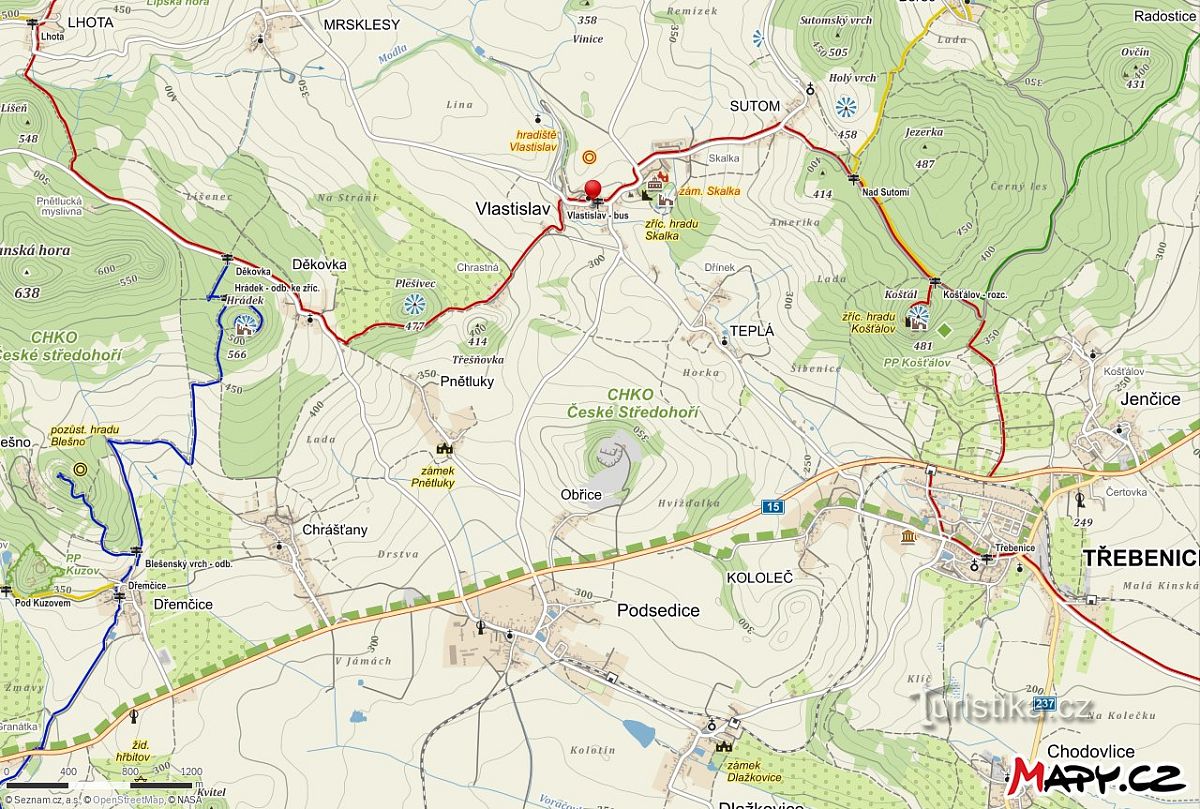 Hrady CHKO České středohoří