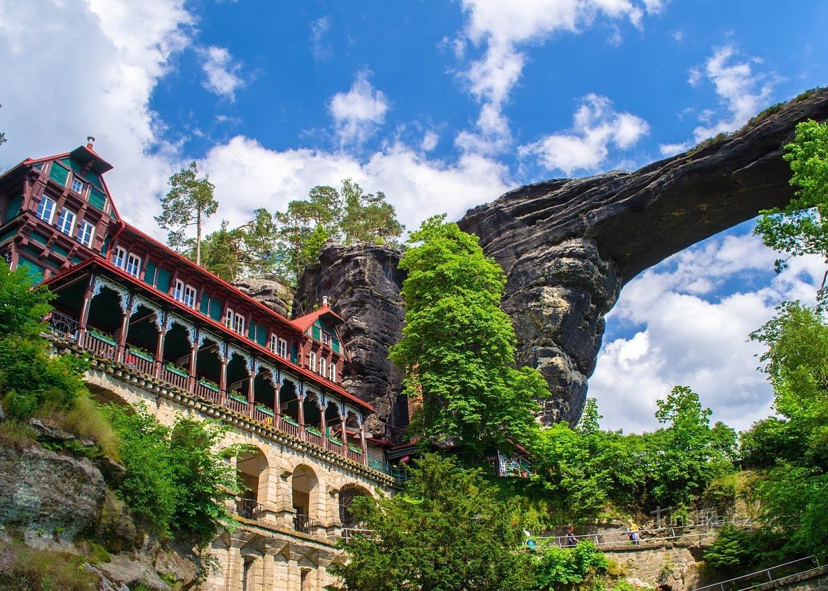 Svizzera boema - Pravčická brána, Dolský mill, Panská skála ...
