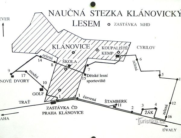Výlety Klánovice